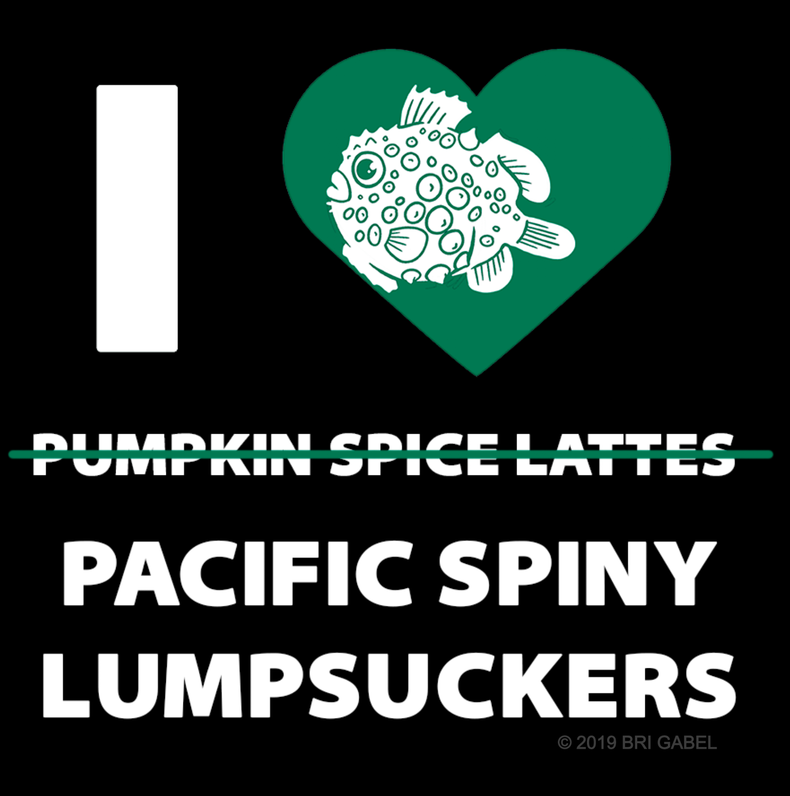 Pacific Spiny Lumpsucker Mug - Bri Gabel
